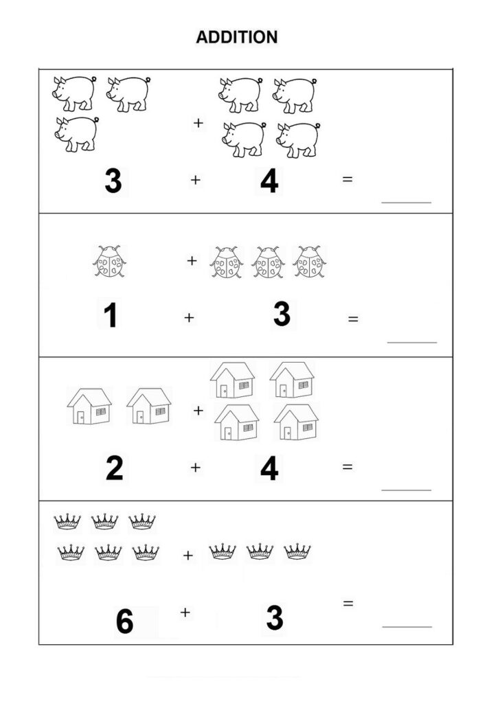 Free Printable Basic Math Worksheets Activity Shelter | Multiplication ...