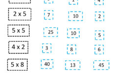 Worksheet Of Multiplication For Class 3 | Multiplication Worksheets