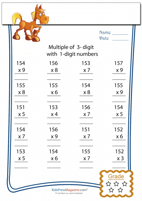 Multiplication Grade 3 Liveworksheets Multiplication Worksheets