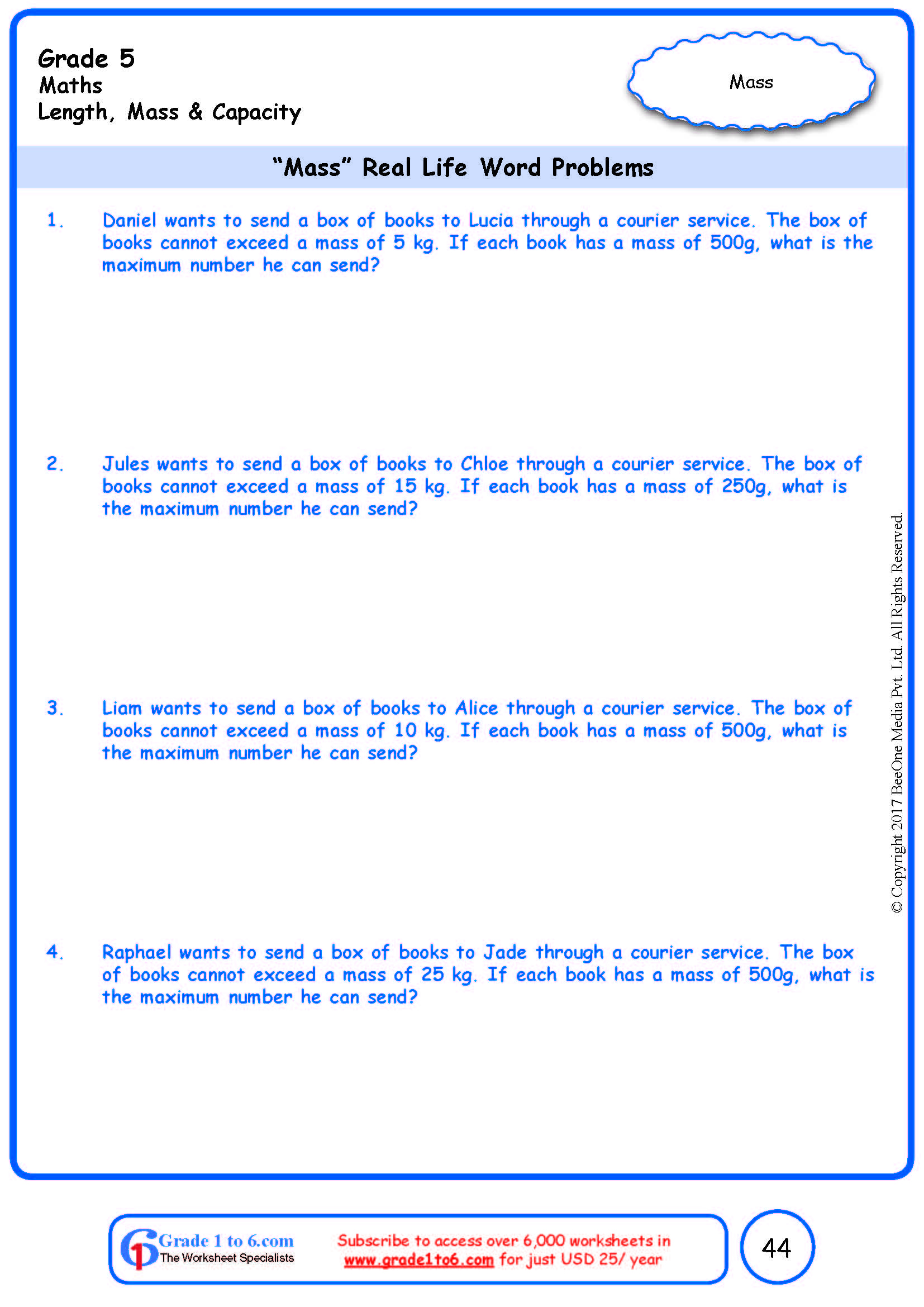 Multiplication Word Problems Grade 2 Multiplication Worksheets
