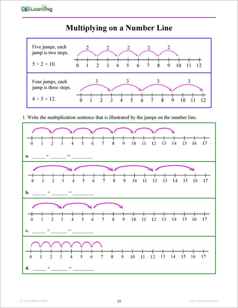 K5 Learning Multiplication Worksheets | Multiplication Worksheets